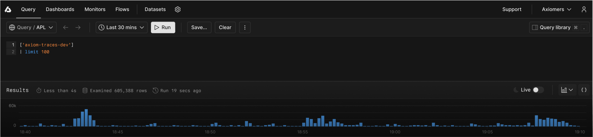 Axiom — Observability, re-invented.
