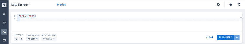 Monitoring using Axiom’s Data Explorer