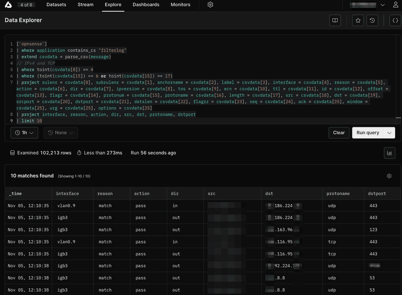 How To Use Axiom With Opnsense Logs 