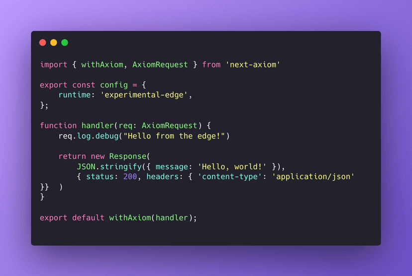 How We Made the Axiom Vercel Integration Even Better
