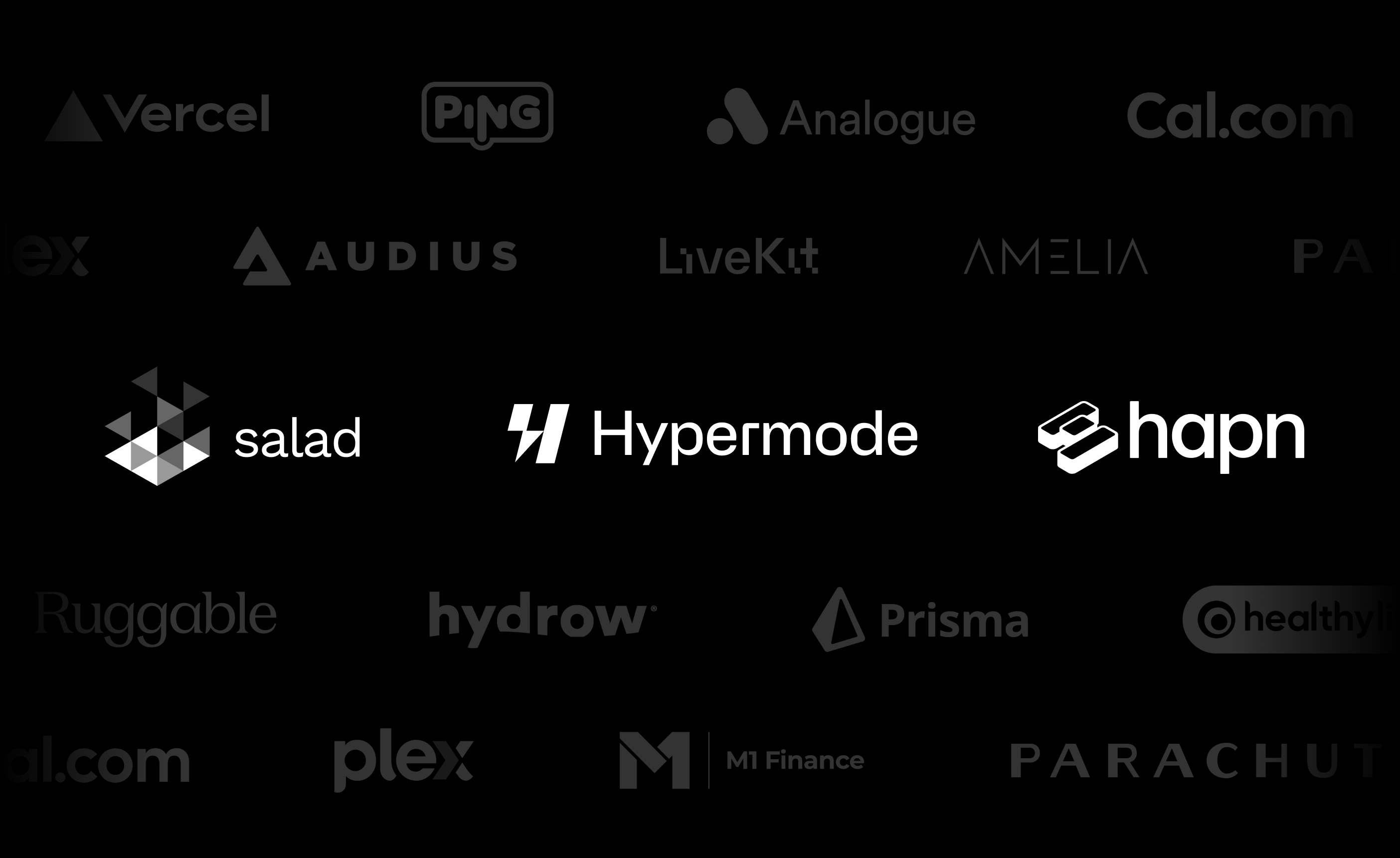 New customer stories: Salad, Hypermode, Hapn