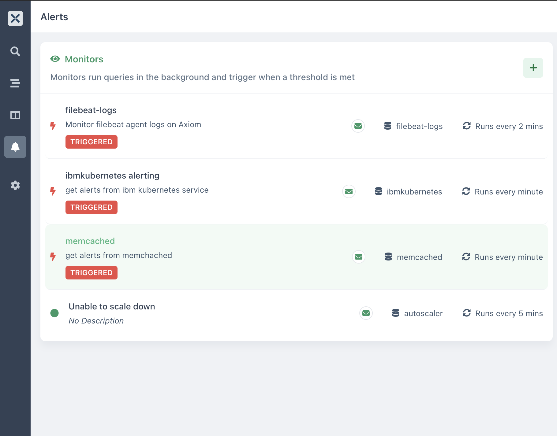 Observing IBM Kubernetes service